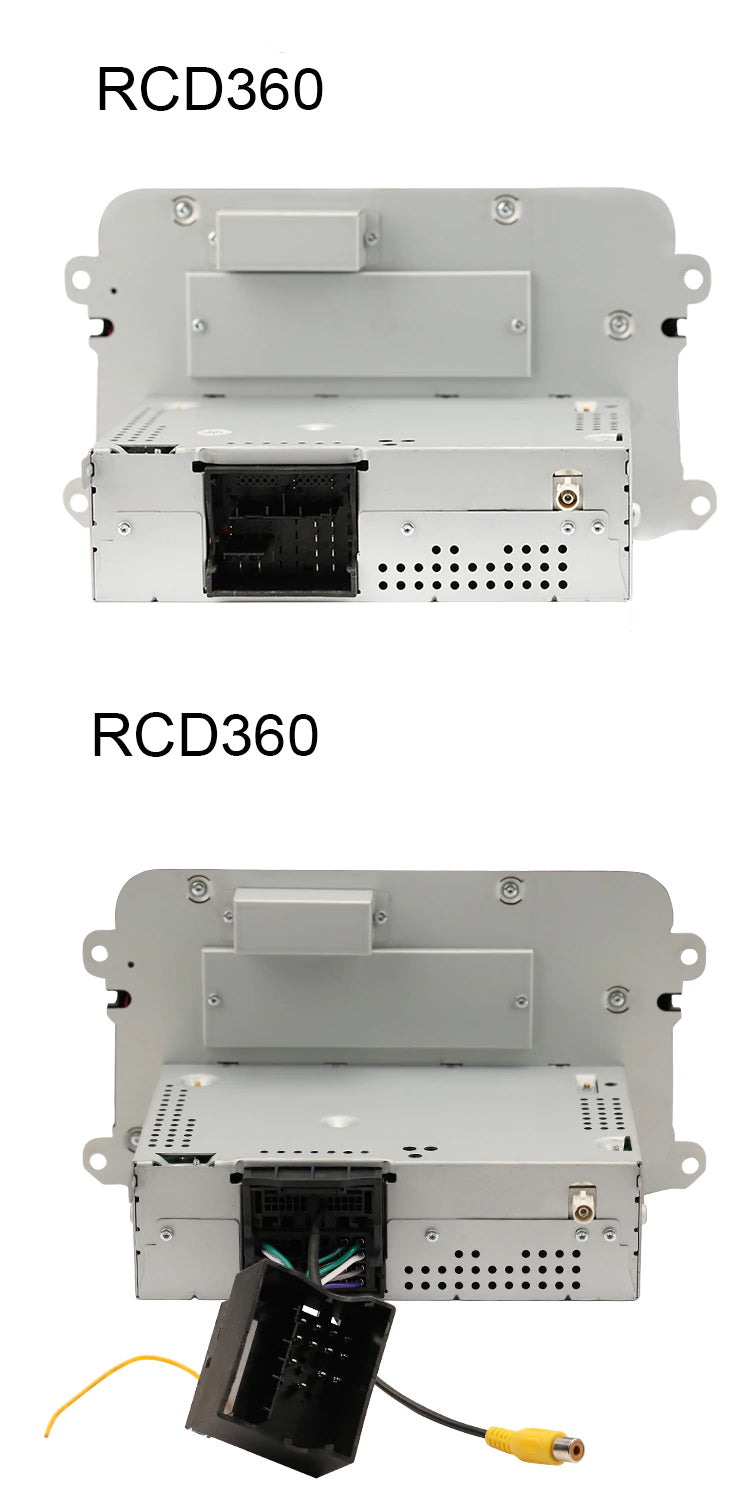 Volkswagen VW RCD360 CarPlay Navigation unit Golf MK5 MK6 TIGUAN TOURA – Naviradio